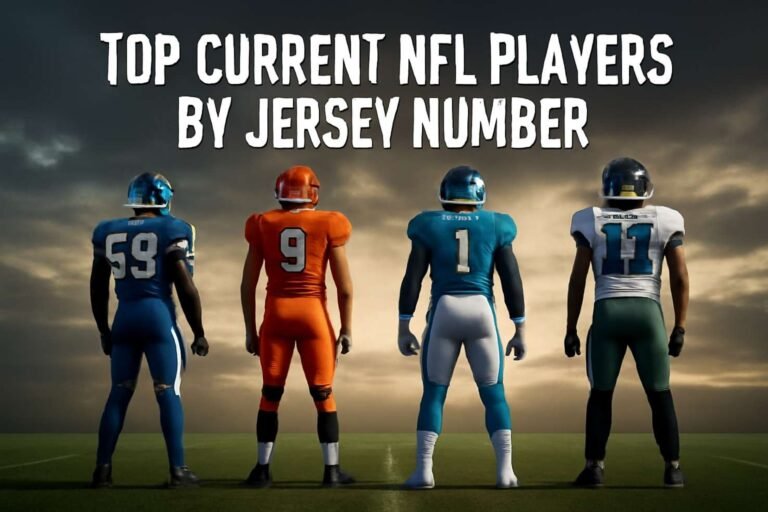 Top Current NFL Players by Jersey Number: A Complete Guide